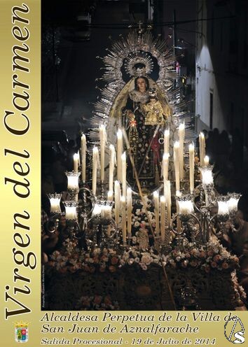 Provincia. Ya podemos ver el Cartel de la Salida Procesional de la Virgen del Carmen de San Juan ...