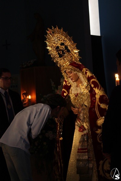 Galería. Besamanos a la Virgen del Amor de Pino Montano. Alonso Hidalgo