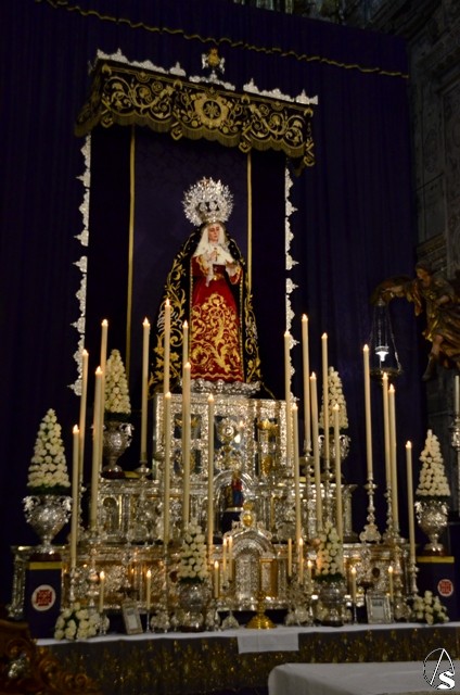 Galería. Altar de triduo a Ntra. Sra. del Subterráneo, Hdad de la ...